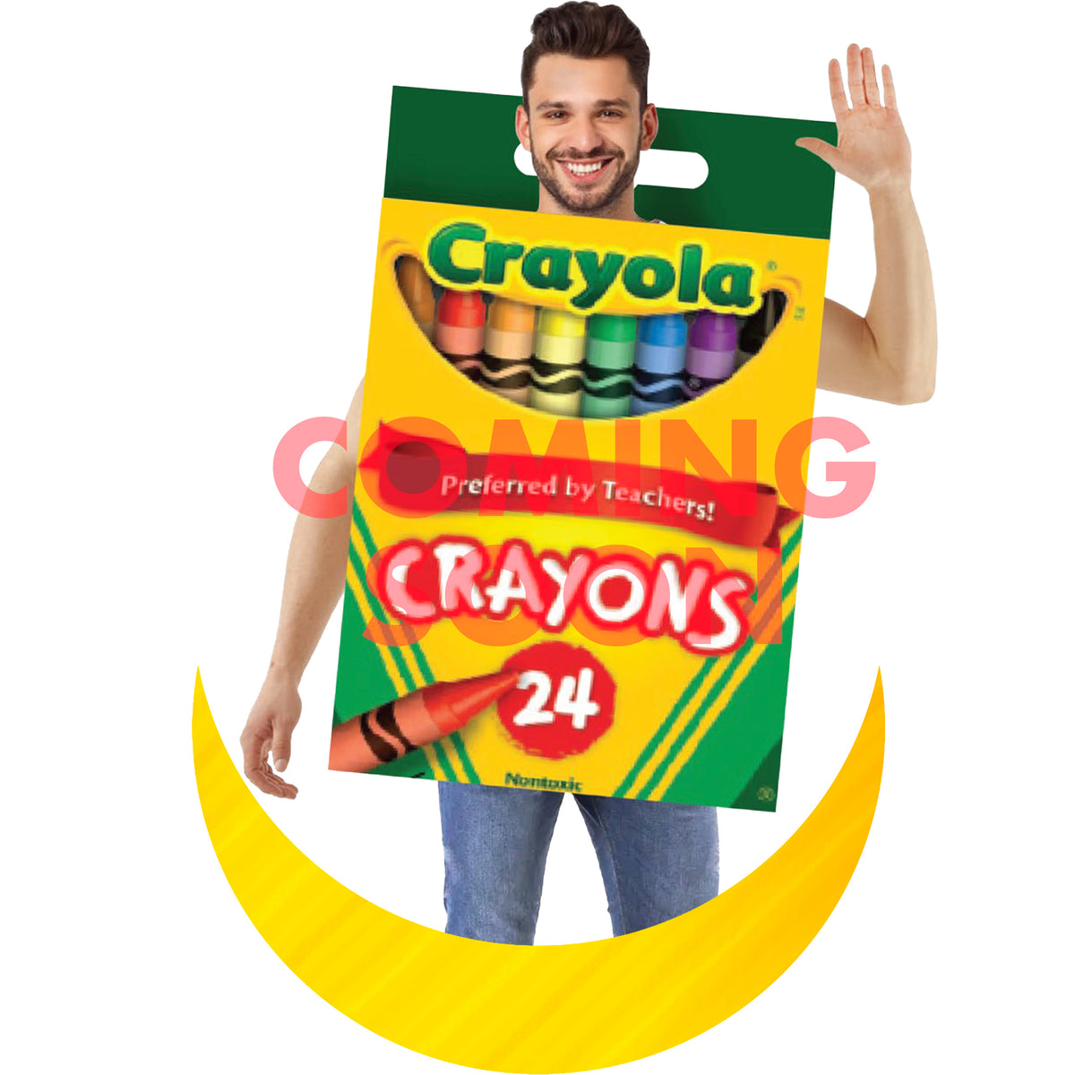 InSpirit Designs Adult Crayola Box Costume